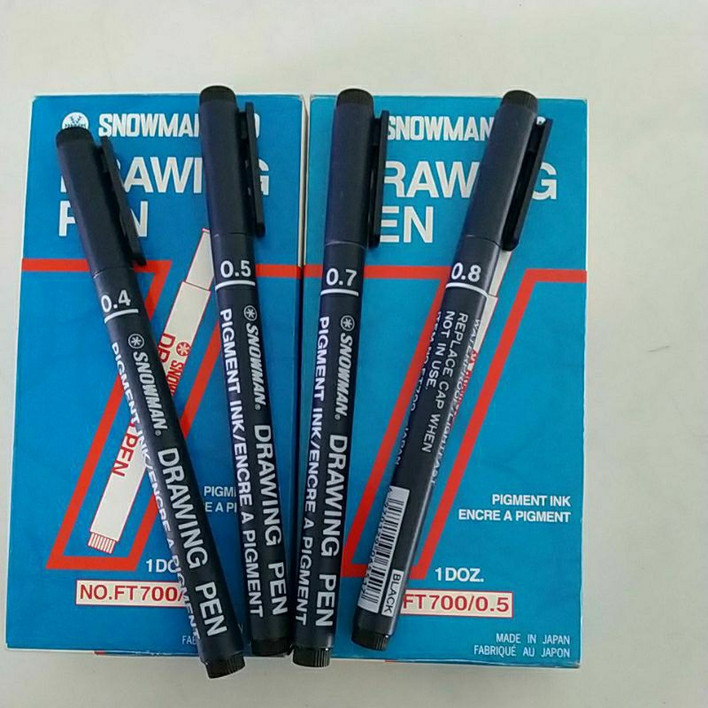 Jual Drawing pen Snowman | Shopee Indonesia