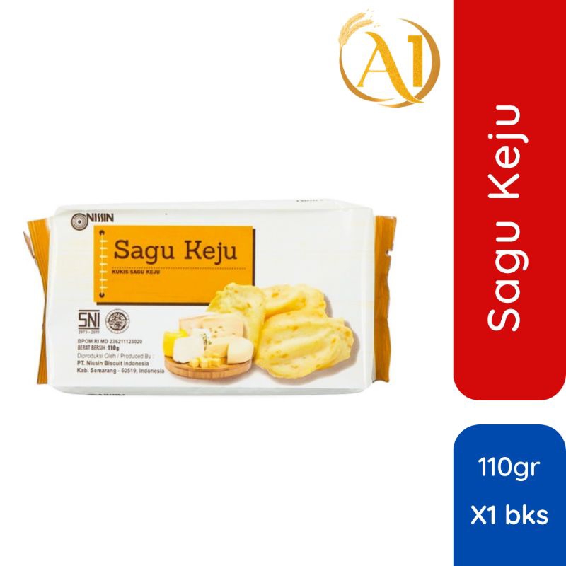 Jual Sagu Keju Nissin 110gr Cemilan Sagu Kue Sagu Biskuit | Shopee ...