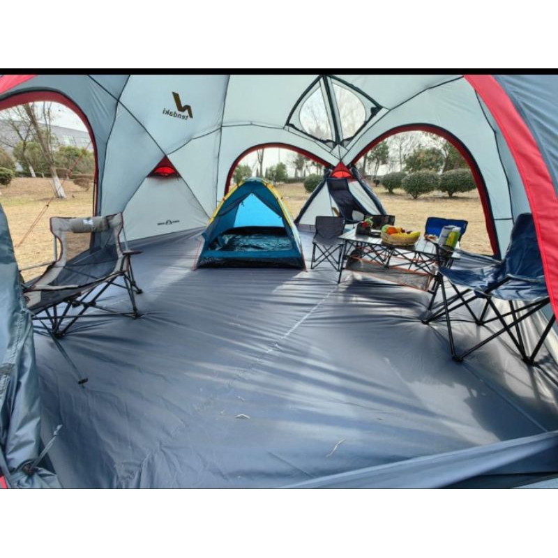 Jual Tendaki tenda camping grand dome family glamping kapasitas 12 - 15 ...