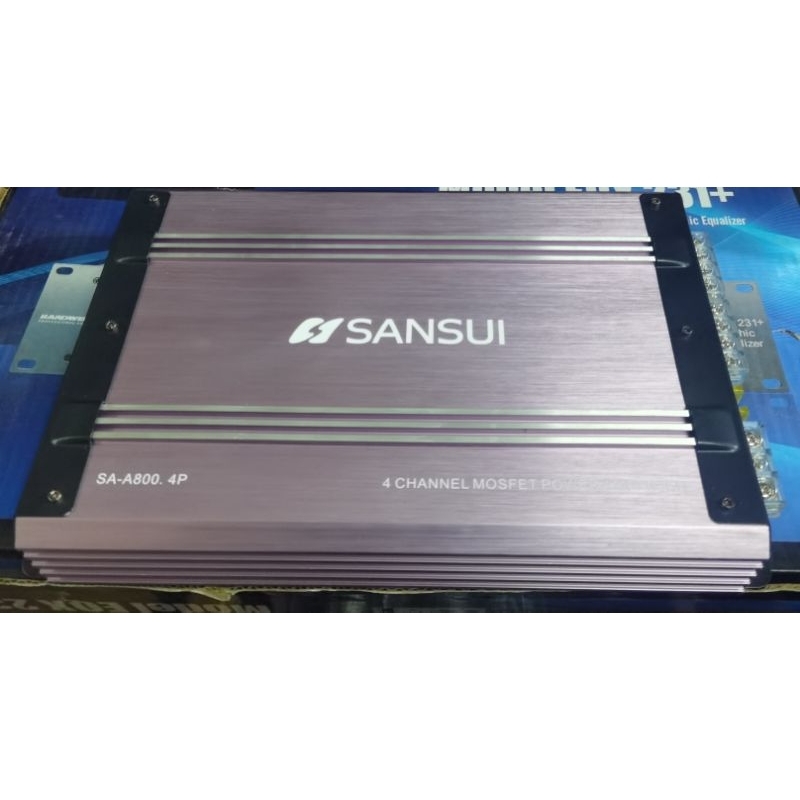 Jual Power mobil 4ch Sansui | Shopee Indonesia