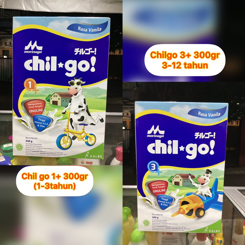 Jual morinaga chil go powder 1+ 3+ vanila madu 300gr susu formula pertumbuhan anak | Shopee ...
