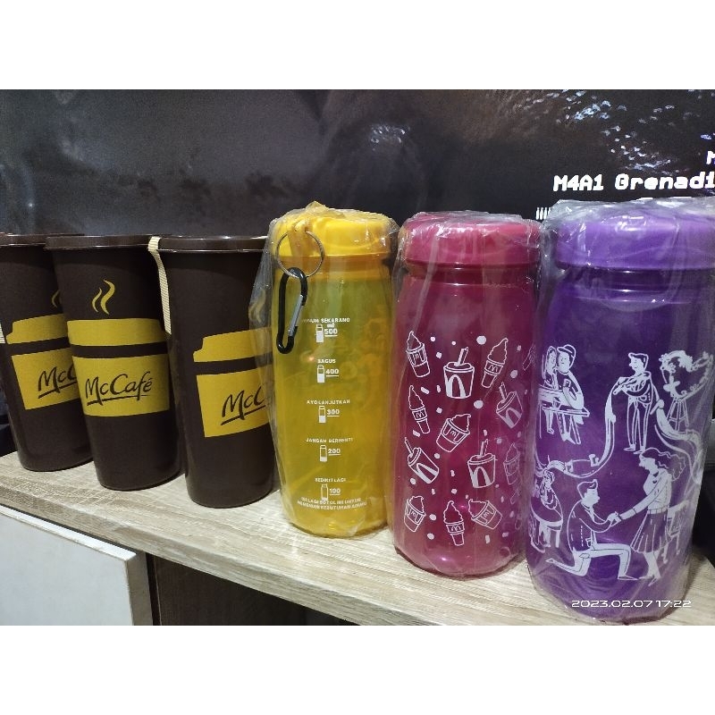 Jual Tumbler Botol Gelas Cup Mcdonald Mcd Mcdonalds | Shopee Indonesia