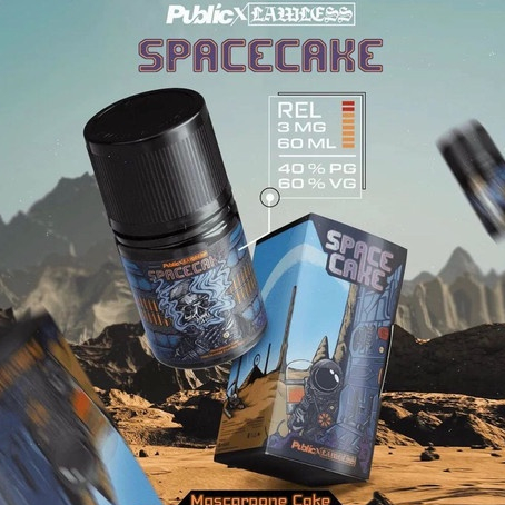 Jual Space Cake 60ML 60 ML Macarpone Cake 3MG 6MG 3 MG 6 MG Creamy ...
