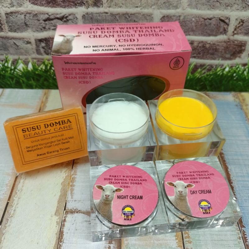Jual Paket CSD // Cream Susu Domba Original Polos Tanpa Holo 30 gr ...