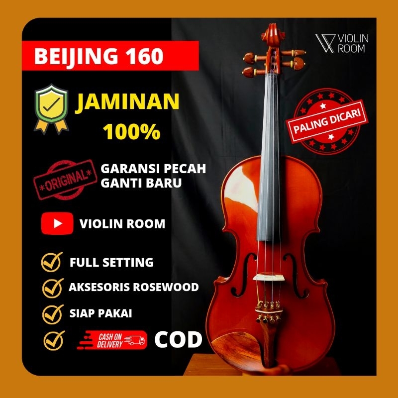 Jual PALING DIBURU !! BIOLA VIOLIN PEMULA BEIJING 160 | Shopee Indonesia