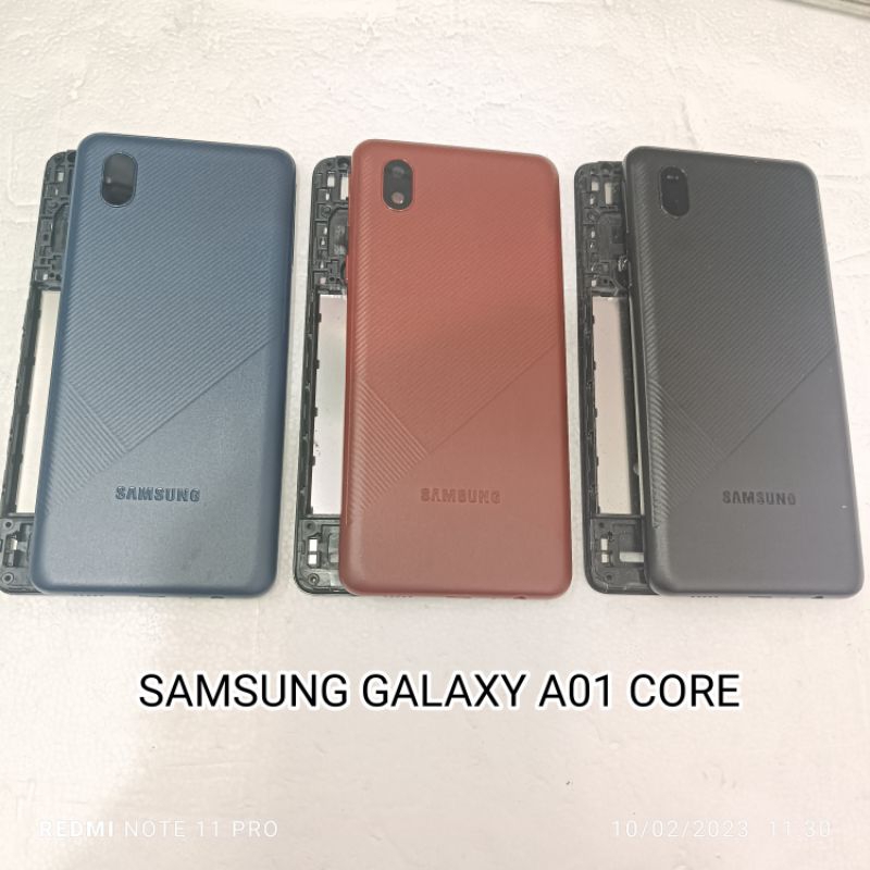 Jual kesing housing casing full set samsung galaxy a01 core frame ...