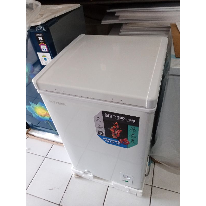 Jual FREEZER BOX POLYTRON PCF 118 100 LITER | Shopee Indonesia