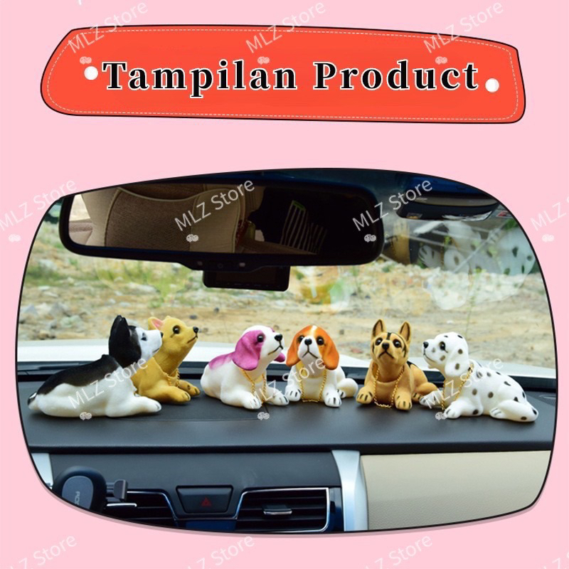 Jual Pajangan Dashboard Mobil Anjing Kepala Goyang Aksesoris Mobil ...
