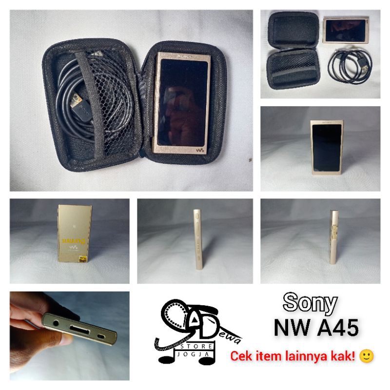 Jual SONY NW A45 NWA45 NW 45 DAP DIGITAL AUDIO PLAYER WALKMAN | Shopee ...