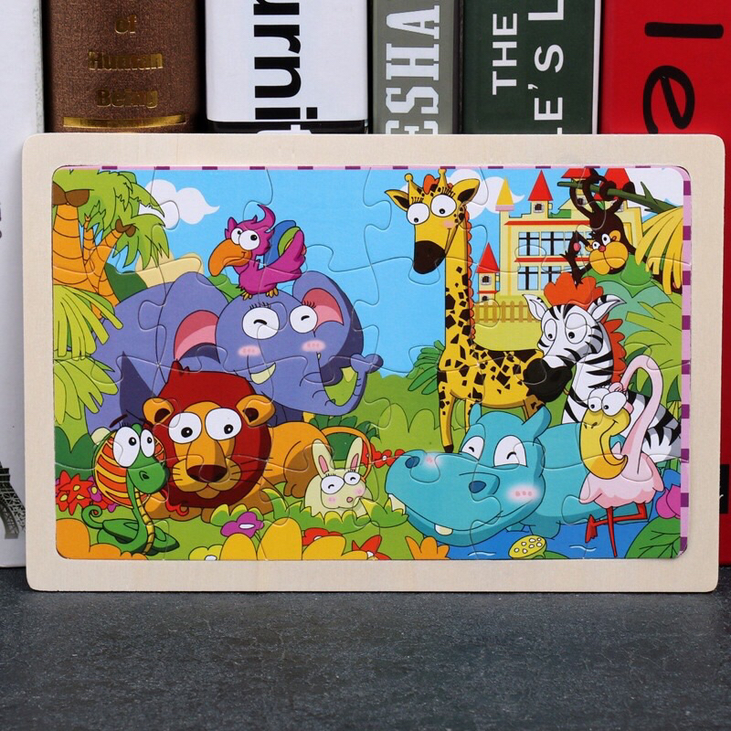 Jual MAINAN PUZZLE KAYU ANAK JIGSAW PUZZLE 24 KEPING/ puzzle kayu anak ...