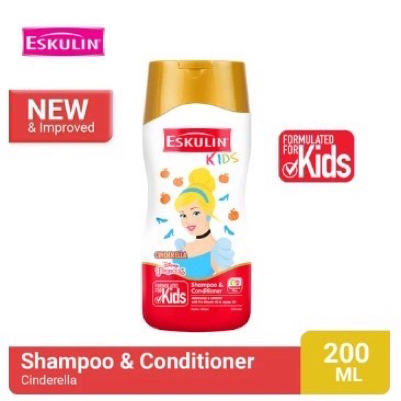 Jual ESKULIN | B&B Kids Shampoo & Conditioner Disney Edition Series ...