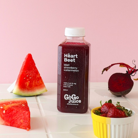 Jual Heart Beet 500ml | Cold Pressed Beet Juice Jus untuk GERD 100% ...