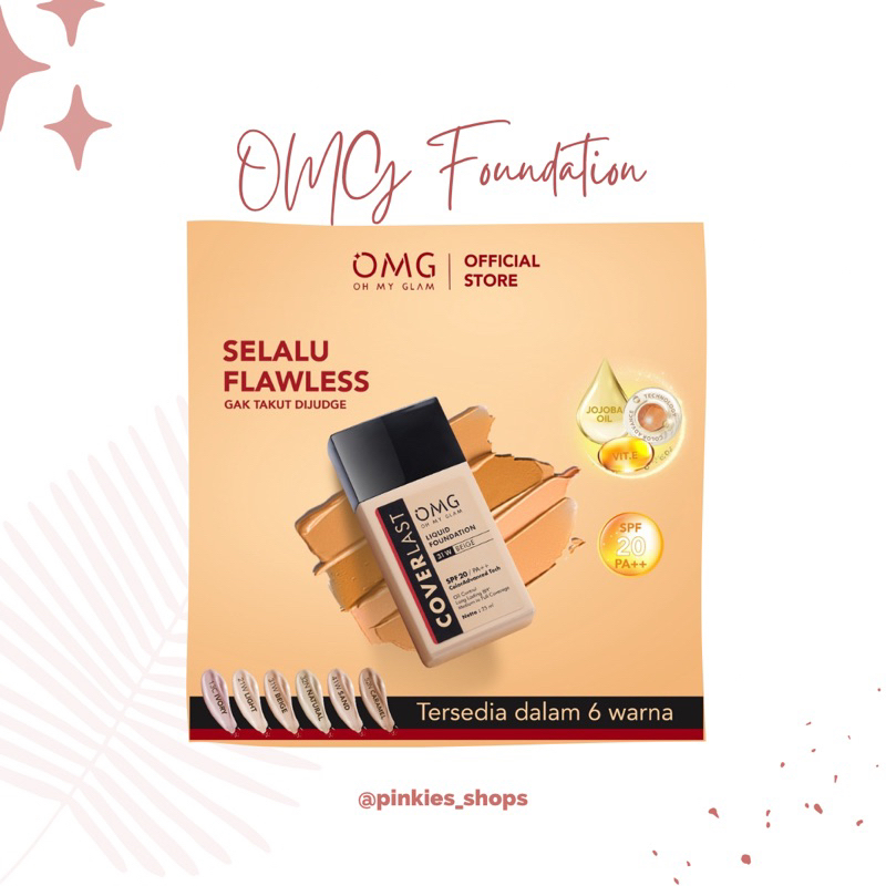 Jual omg foundation | Shopee Indonesia