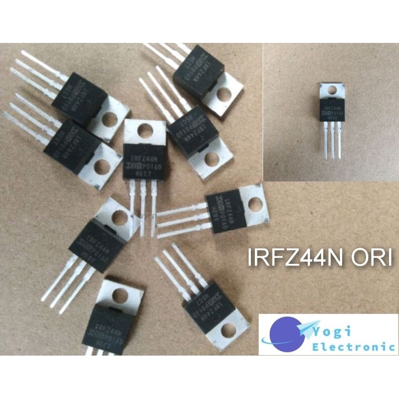 Jual IRFZ44N ORIGINAL TRANSISTOR MOSFET 49A 55V | Shopee Indonesia