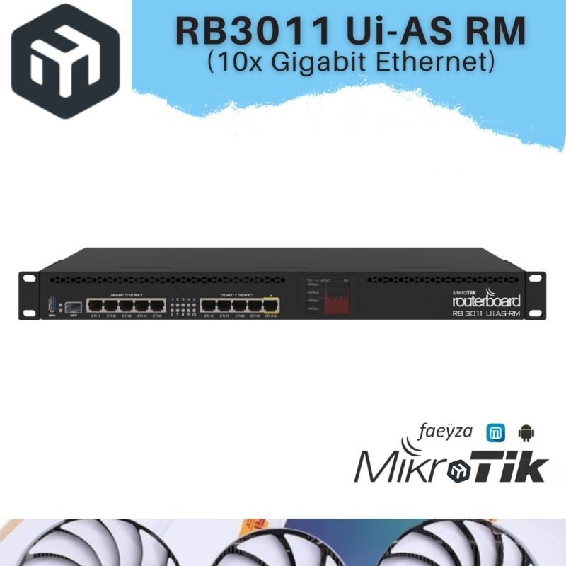 Jual MikroTik RB3011UiAS-RM RB 3011UiAS RM | Shopee Indonesia