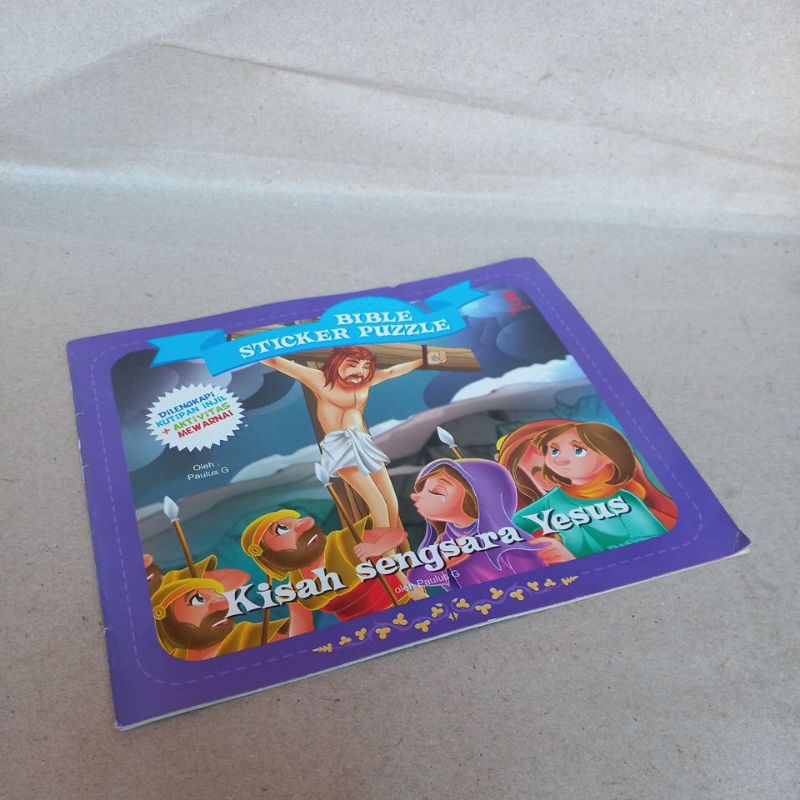 Jual Buku Cerita Sticker - Bible Sticker Puzzle (Kisah Sengsara Yesus ... Jual Buku Cerita Sticker - Bible Sticker Puzzle (Kisah Sengsara Yesus ...