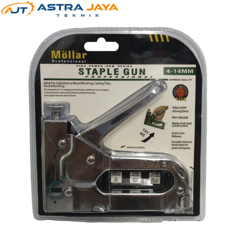 Jual Staples Gun Mollar 3 in 1 - Hekter Stapler Tembak Jok Paku Tembak ...