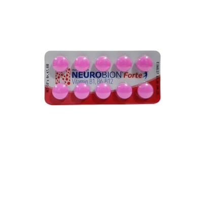 Jual Neurobion forte pink vitamin B1,B6,B12 isi 10 tablet | Shopee ...