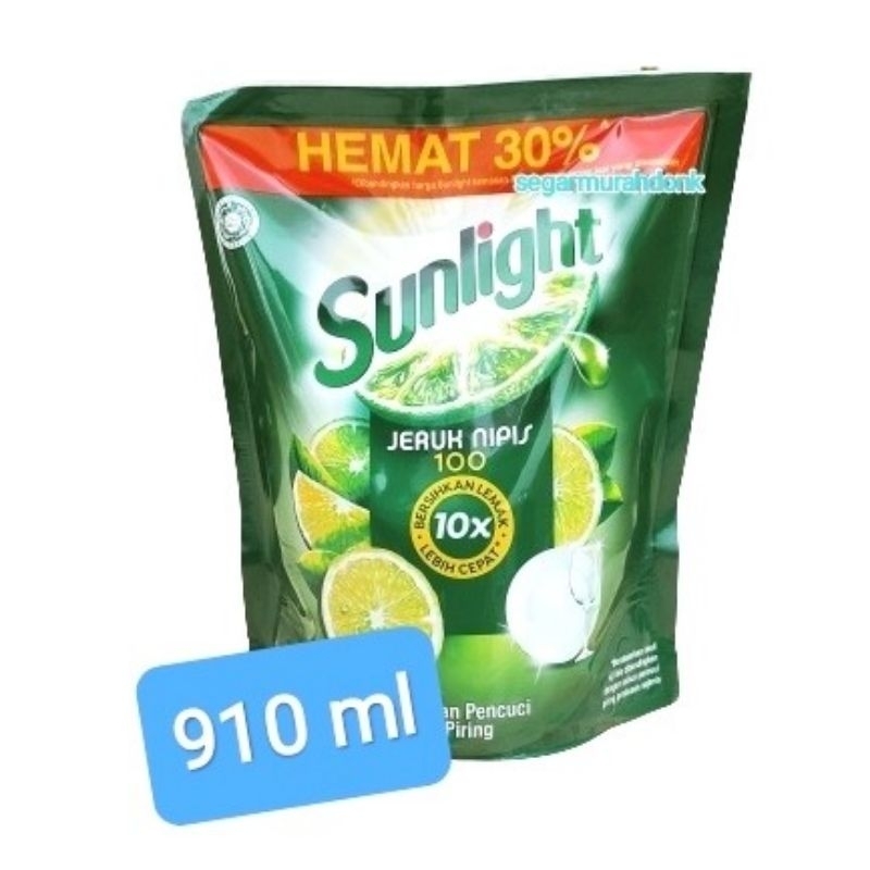 Jual SUNLIGHT JERUK NIPIS 910 ml Sabun Pencuci Piring | Shopee Indonesia
