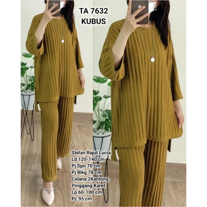 Jual Alessandra TA 7632 Stelan Jumbo Ld 130 Rajut Lucia | Shopee Indonesia