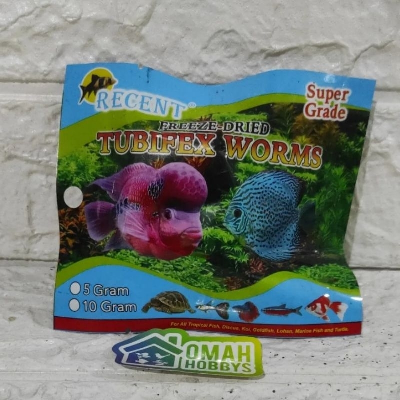 Jual Tubifex Worms 5gr Cacing Kering Makanan Ikan | Shopee Indonesia