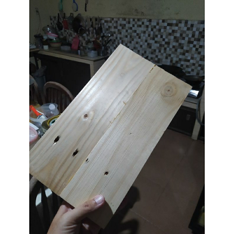 Jual Papan Kayu Jati Belanda Papan Laminasi Ambalan Rak kayu Dinding ...