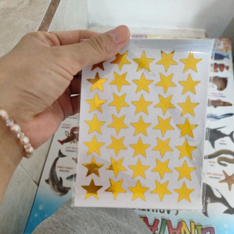 Jual STICKER REWARD STAR stiker bintang besar kecil stiker anak ...