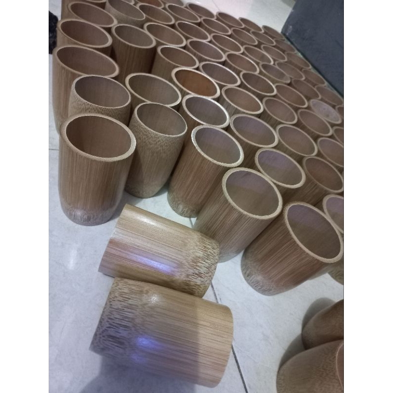Jual Vas bunga | Tempat pensil bambu prakarya bahan alami | Shopee ...