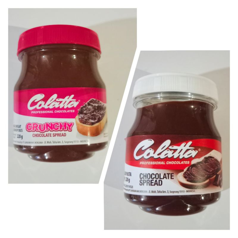 Jual Selai Coklat Colatta Crunchy || Selai Coklat Colatta Chocolate ...