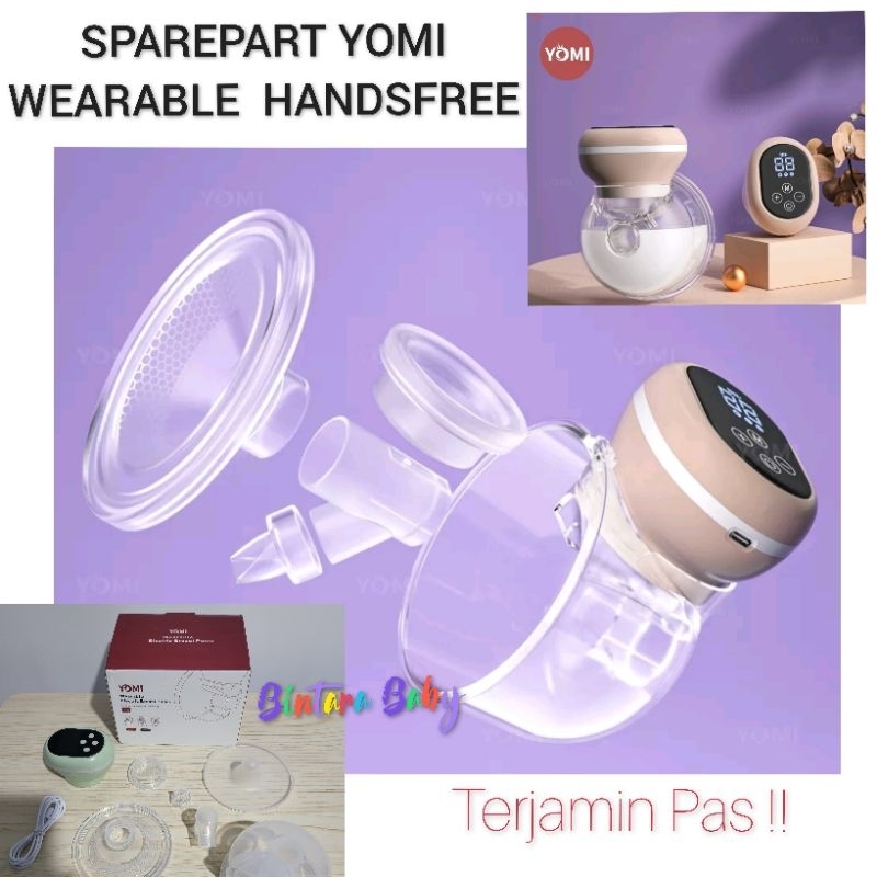 Jual Sparepart Pompa Asi YOMI Wearable Handsfree Breast Pump Wireless / YOMI S 09 P09 Wearable ...