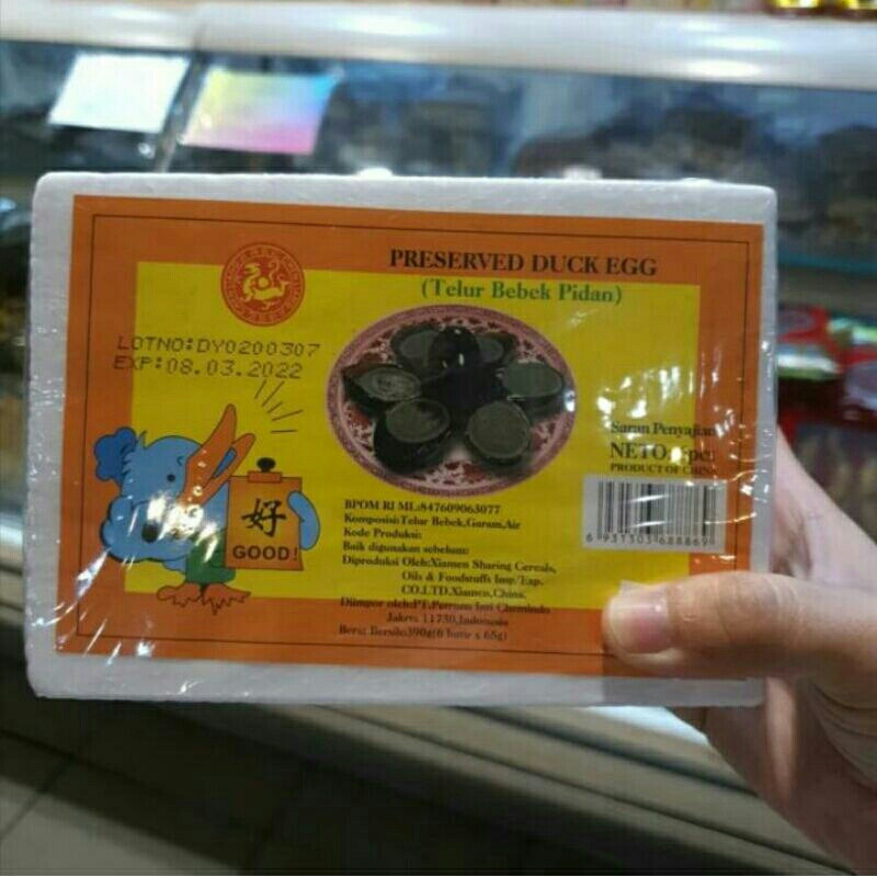 Jual Telur phitan non tanah isi 6 telor bebek pitan | Shopee Indonesia