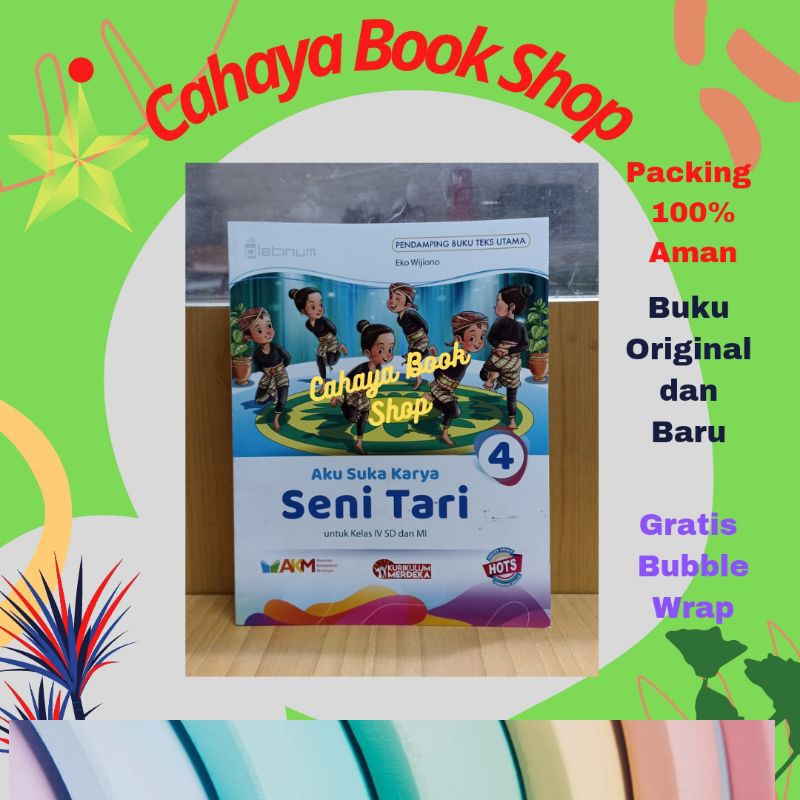 Jual Buku Seni Tari Kelas 4 SD Kurikulum Merdeka Platinum | Shopee Indonesia