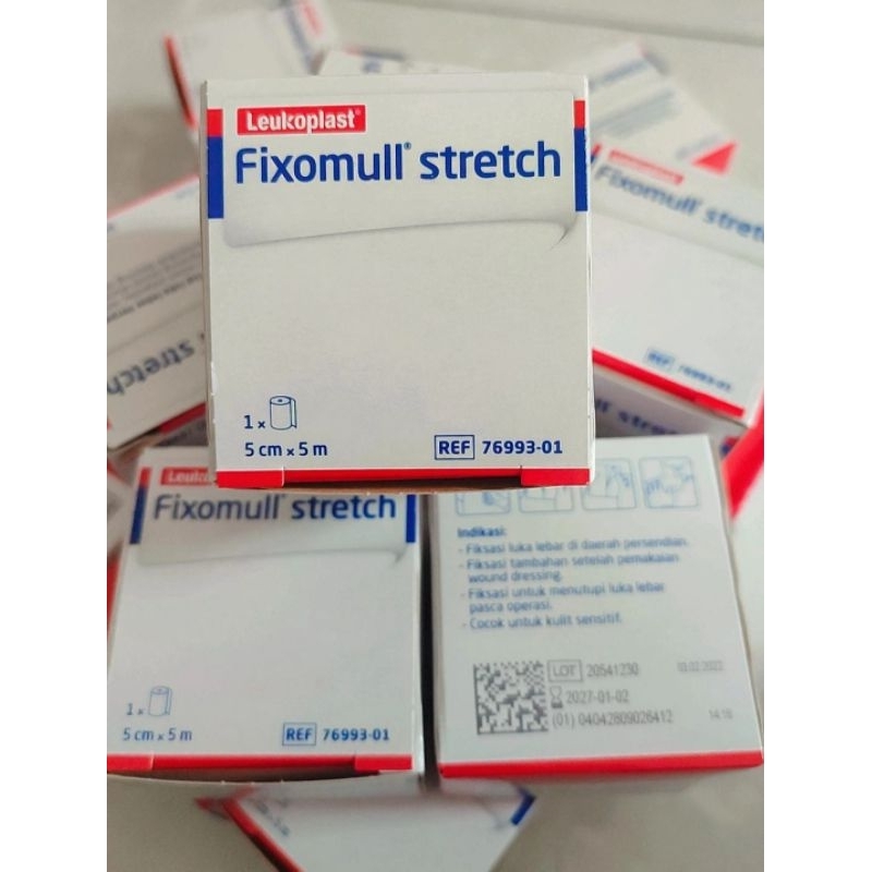 Jual Fixomul Fixomull Stretch Plester Luka Putih 5 cm x 5 m | Shopee ...