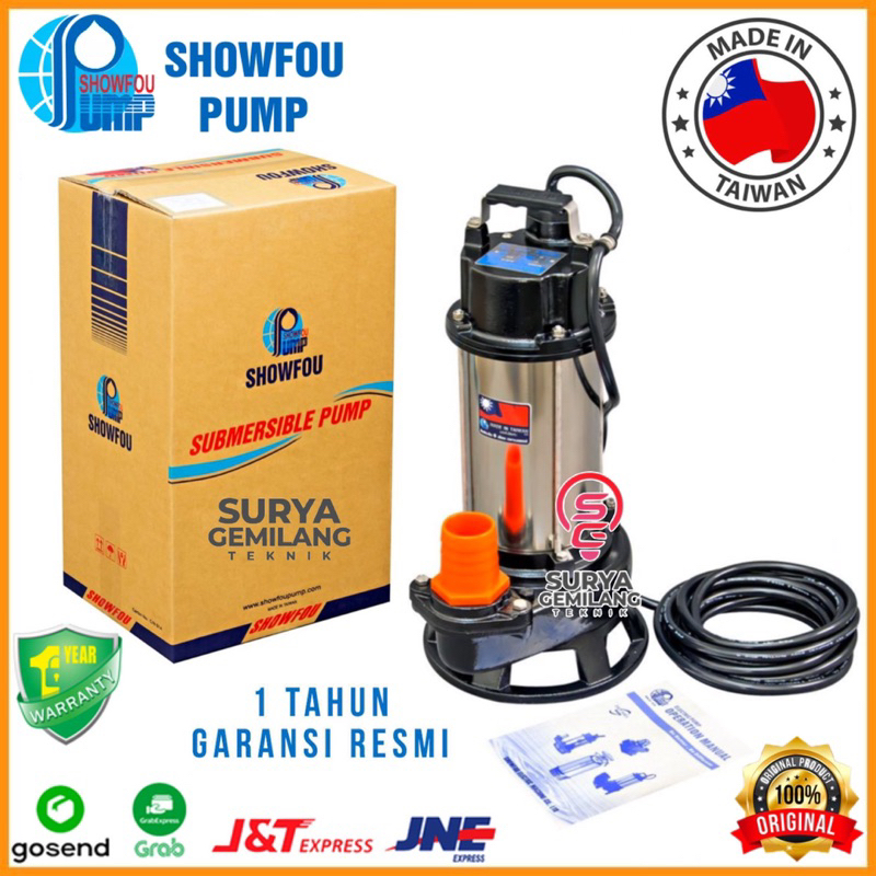 Jual Pompa Celup Air Kotor Showfou SS-112D/Sewage Pump Showfou SS-112D ...