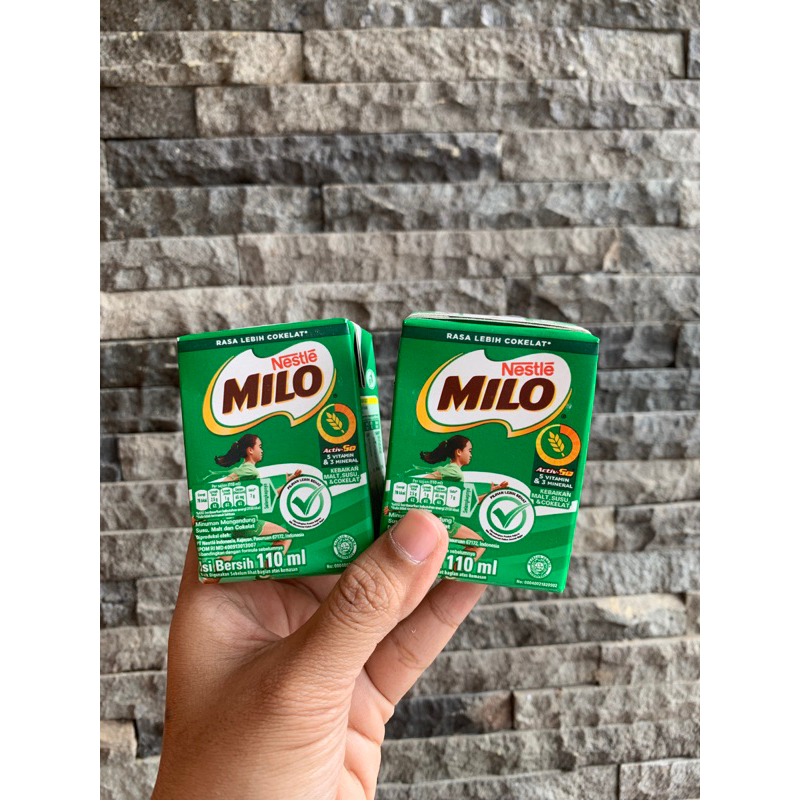 Jual Susu UHT ACTIV-GO Milo MINI pack - Netto 110 ml | Shopee Indonesia