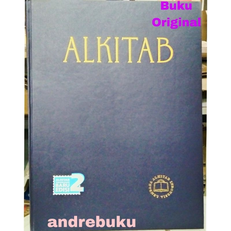 Jual ALKITAB Terjemahan Baru TB2 073 Ukuran Besar Mimbar Hard Cover ...