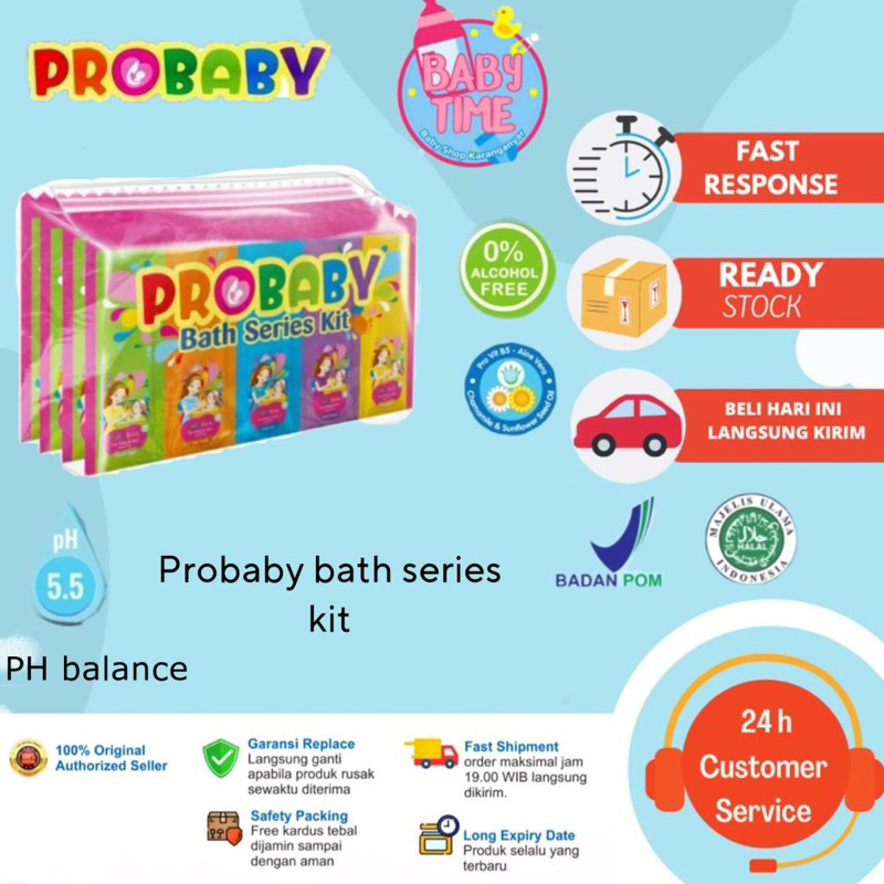 Jual PROBABY Baby Bath Hair Body 200 ml Sabun Mandi Bayi 2in1 Body dan ...