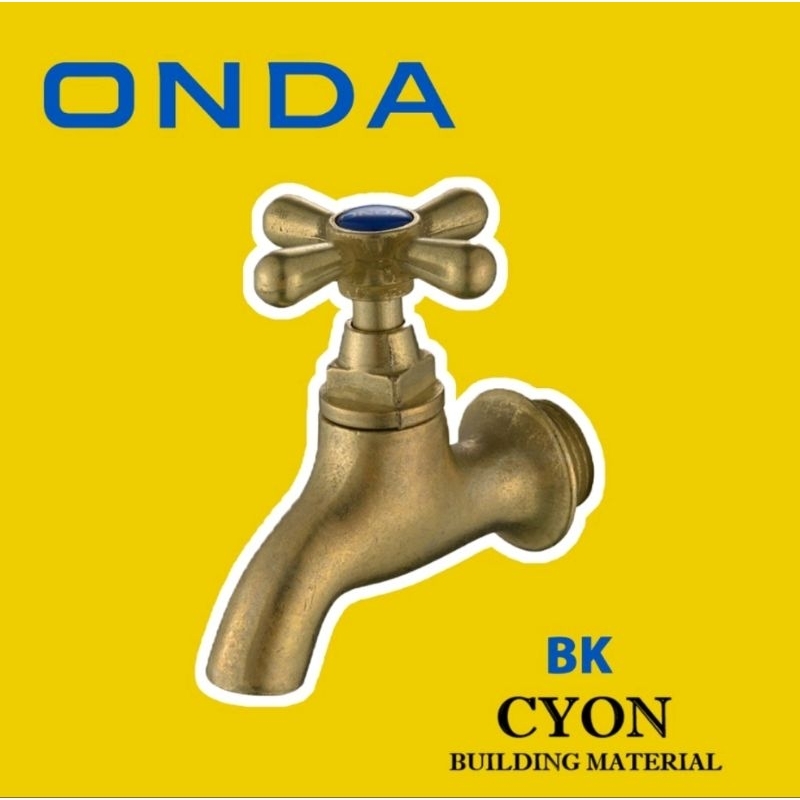 Jual kran onda BK 1/2 inch kran dinding (kran kuningan) | Shopee Indonesia