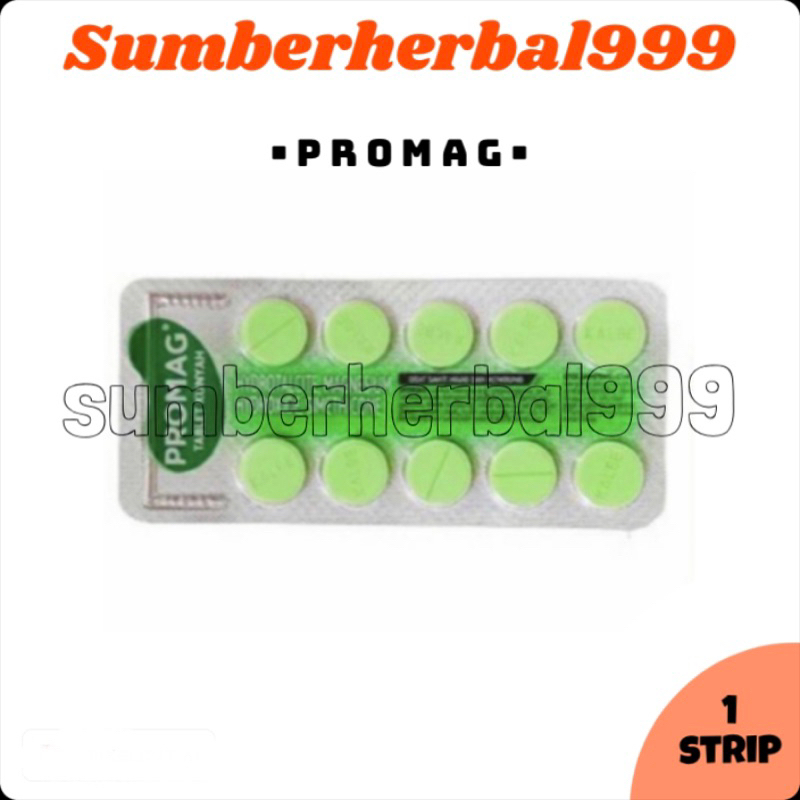 Jual Promag Tablet ( 1strip @10tab ) | Shopee Indonesia