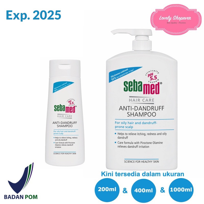 Jual Sebamed Anti Dandruff Shampoo Dandruf Dendruf Dendraf Dendruff 200 ...