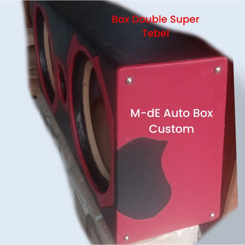 Jual Box Double subwoofer Mobil universal | Shopee Indonesia
