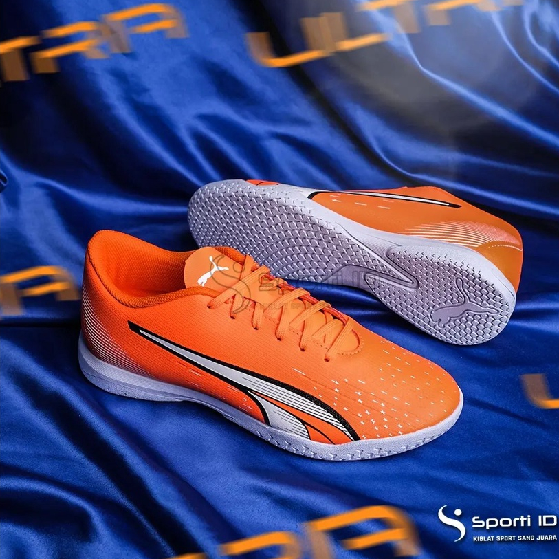 Jual Sepatu Futsal Puma Ultra Play IT - Ultra Orange 107227-01 Original ...