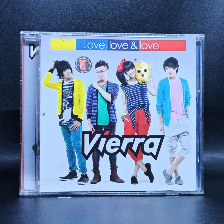 Jual CD VIERRA - LOVE LOVE & LOVE ( CD ORIGINAL ) | Shopee Indonesia