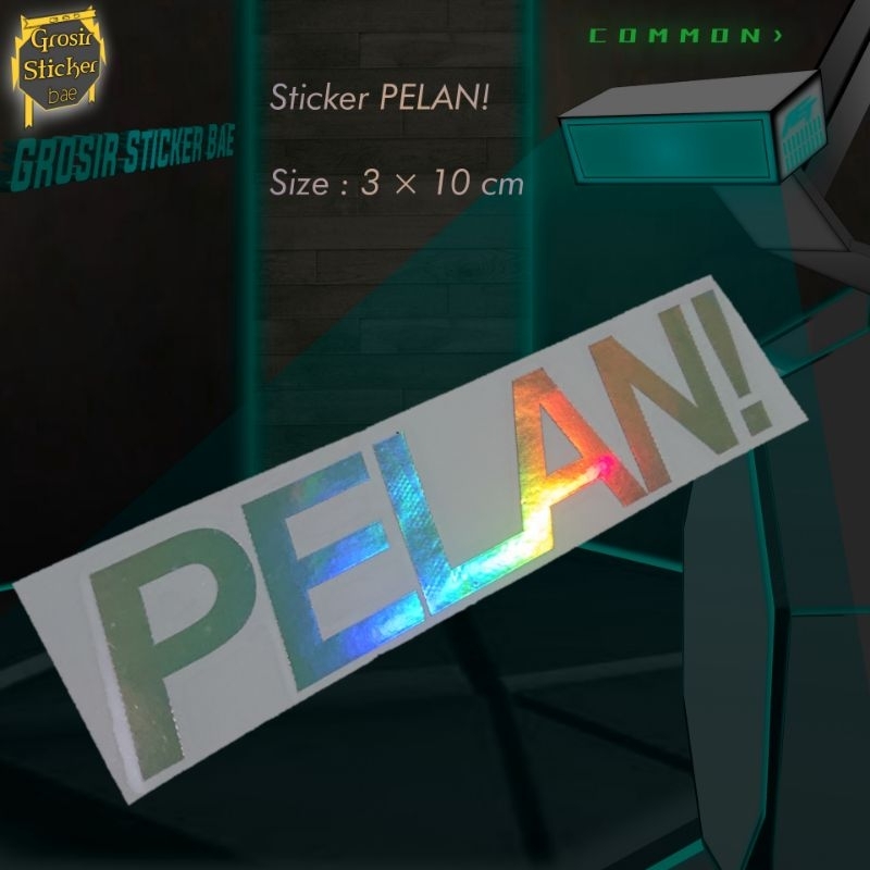 Jual Sticker PELAN! Murah dan berkualitas Grosir | Shopee Indonesia