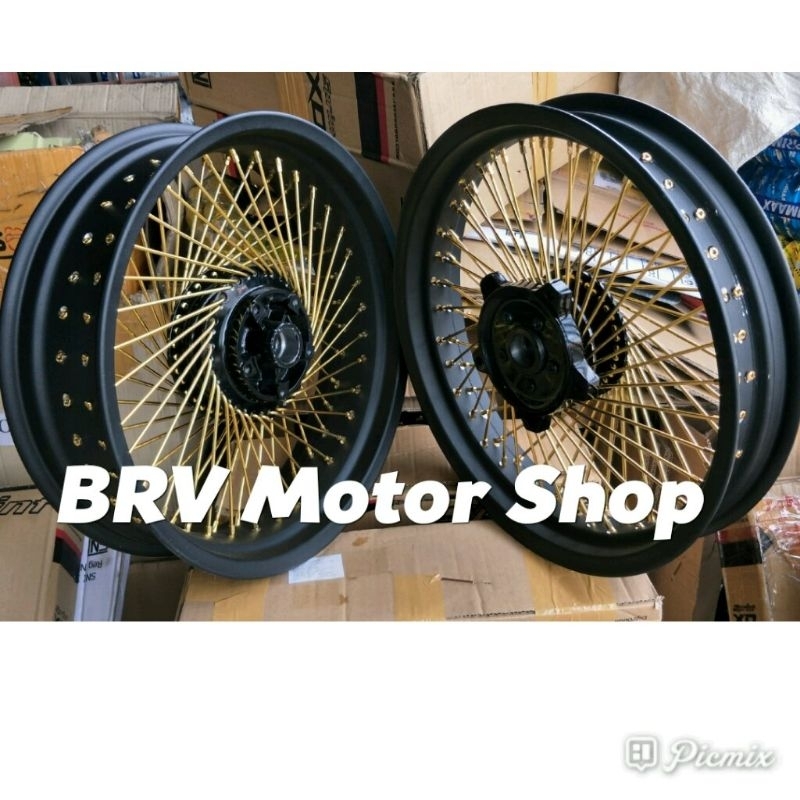 Jual Velg Jari Seribu R15 V3. Vixion R Ukuran 250-300-17 Tapak Lebar ...