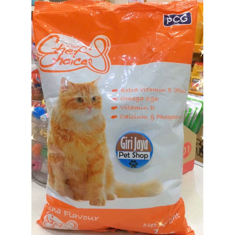 Jual CHEF’S CHOICES 1kg FreshPack Chef Choize Cat Food | Shopee Indonesia