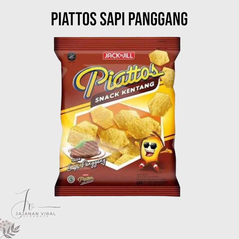 Jual Jack n Jill Piattos Snack Kentang Rasa Sapi Panggang 2000 Renceng ...