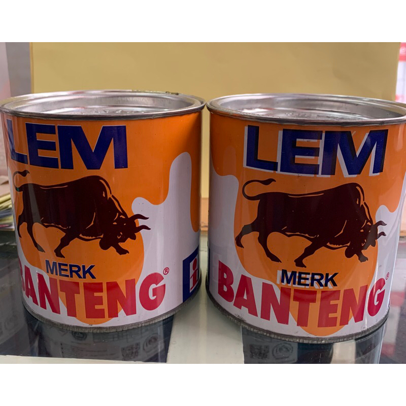 Jual Lem Aibon / Lem HPL / Lem Kuning Merk Banteng 500 gr | Shopee ...