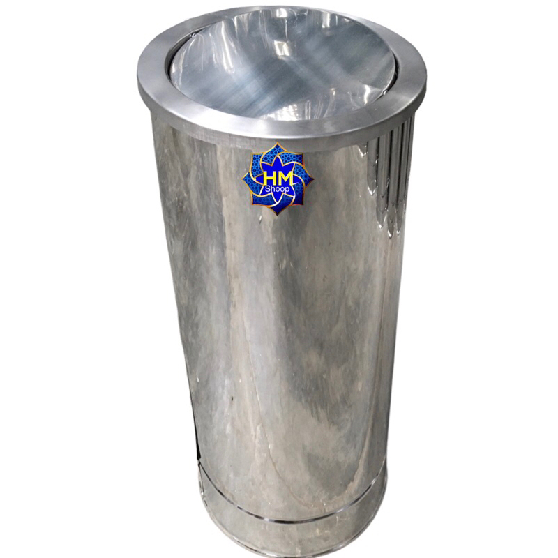 Jual Tempat sampah stainless steel swing murah/tong sampah stainless ...