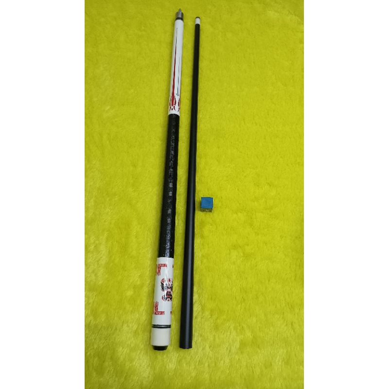 Jual Stik billiard biliard biliyard paket pas 3 shaft hitam atau putih ...